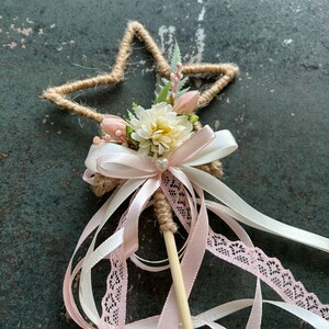 Flower Girl Wand Star Magic Wand Butterfly Wand Flower Wand Fairy Wand ...