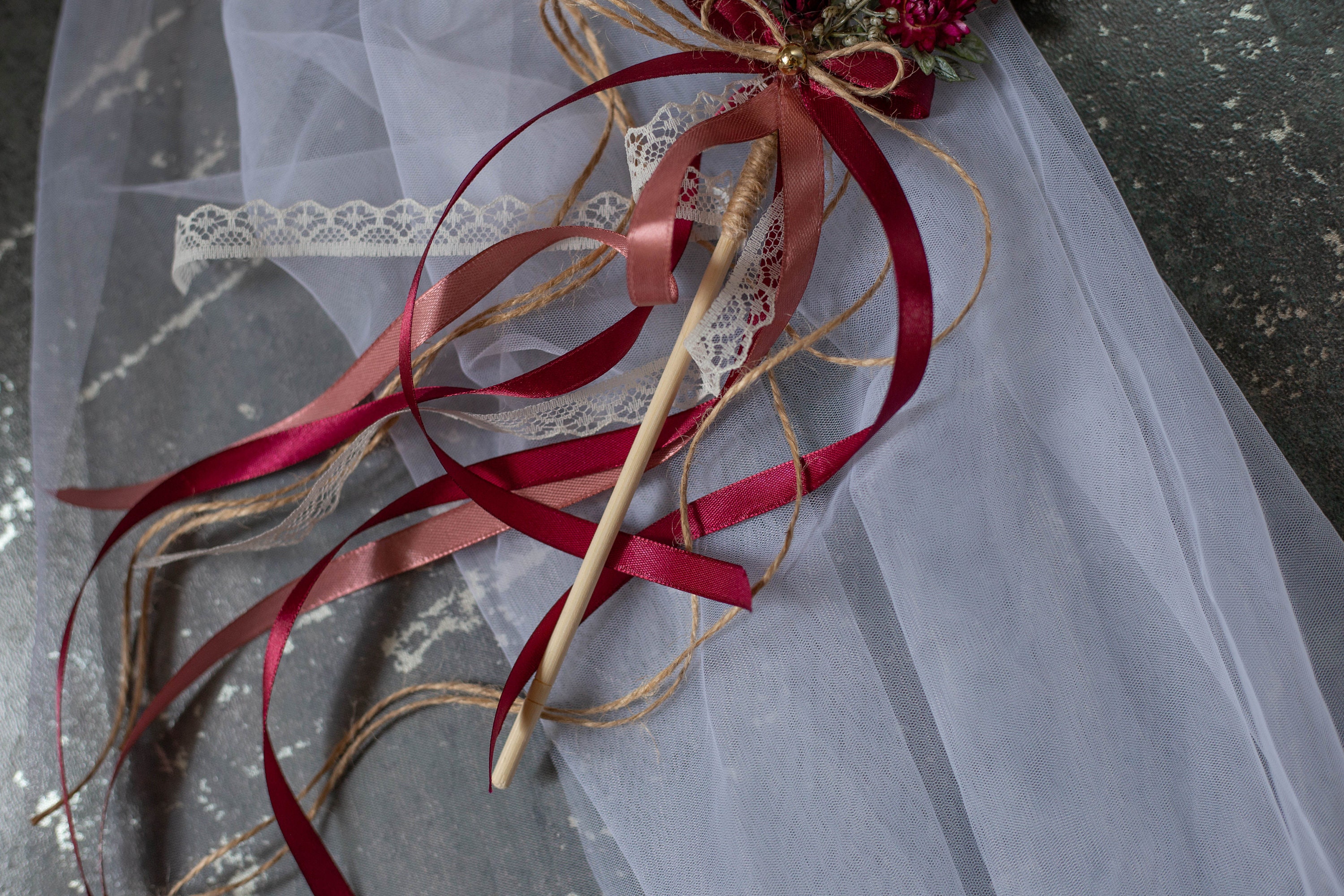 Flower Girl Wand Magic Wand Butterfly Wand Flower Wand Fairy Wand ...