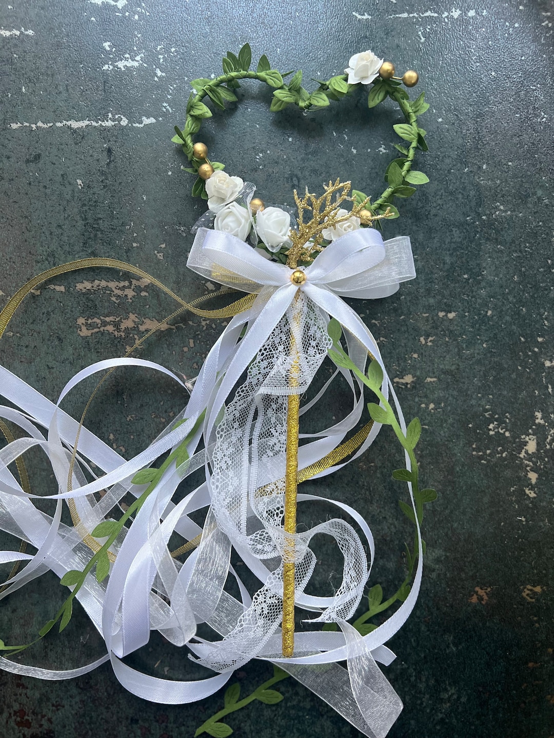 Flower Girl Wand Magic Wand Butterfly Wand Heart Wands Flower Wand ...