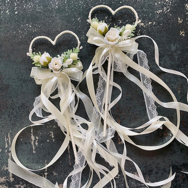 Flower Girl Wand - Etsy