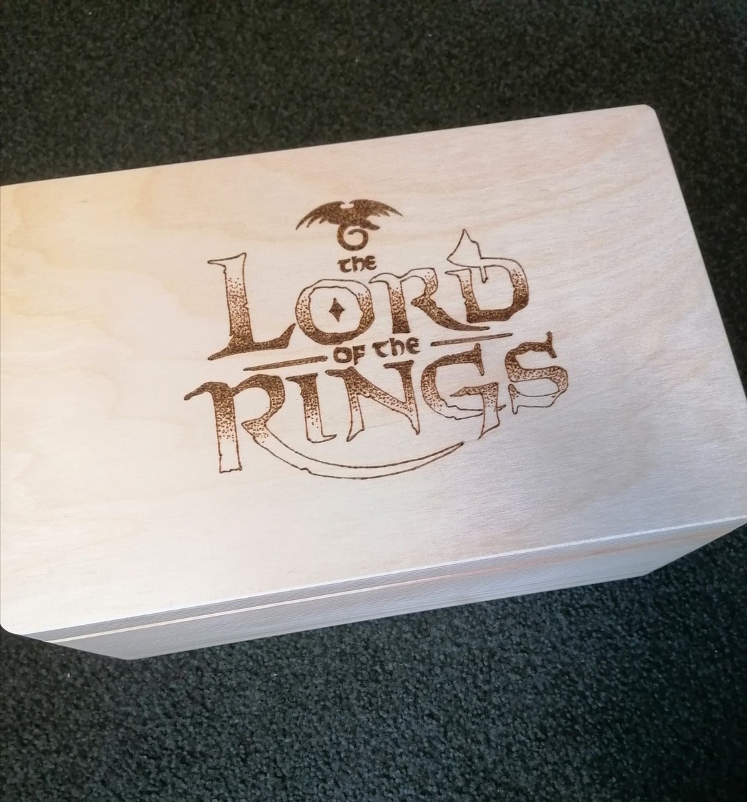 Lord of the Rings Memory Box , Large Wooden Box , Keepsake - Etsy