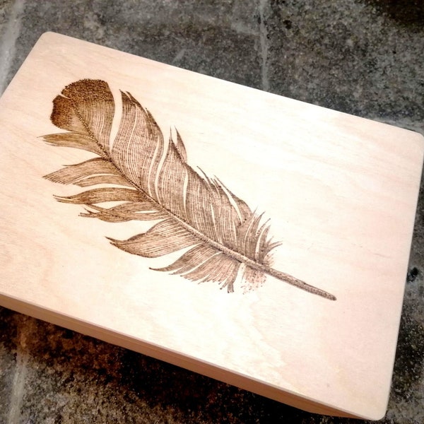 Pyrography Box - Etsy