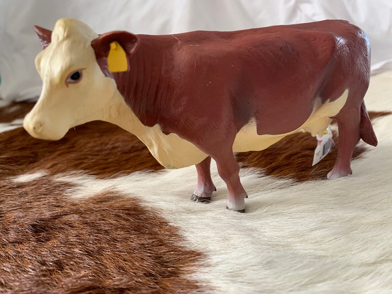 Little Buster Hereford Cattle Toys - Pick From Bull, Cow, and Calf - Etsy