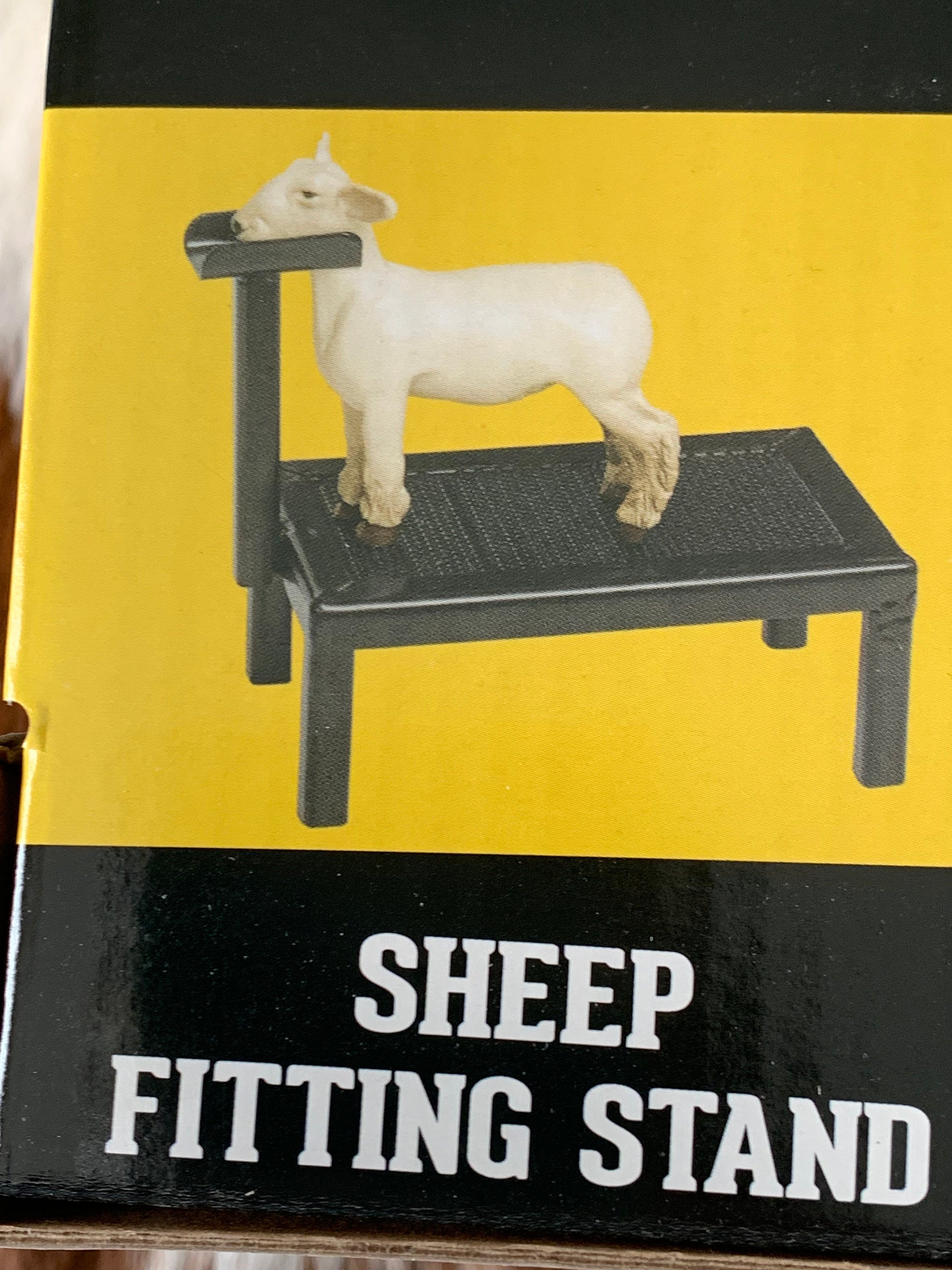 Little Buster Lamb/goat Fitting Stand - Etsy