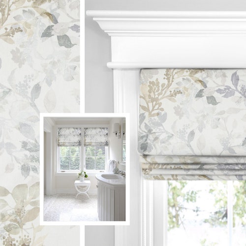 Custom Cordless Roman Shades - Etsy