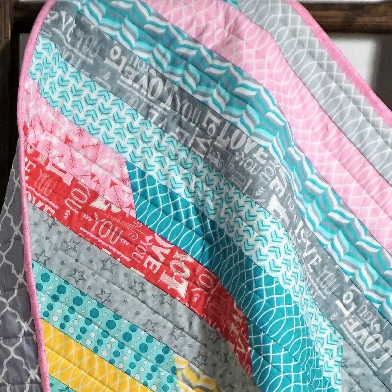 Pink Gray Bedding - Etsy