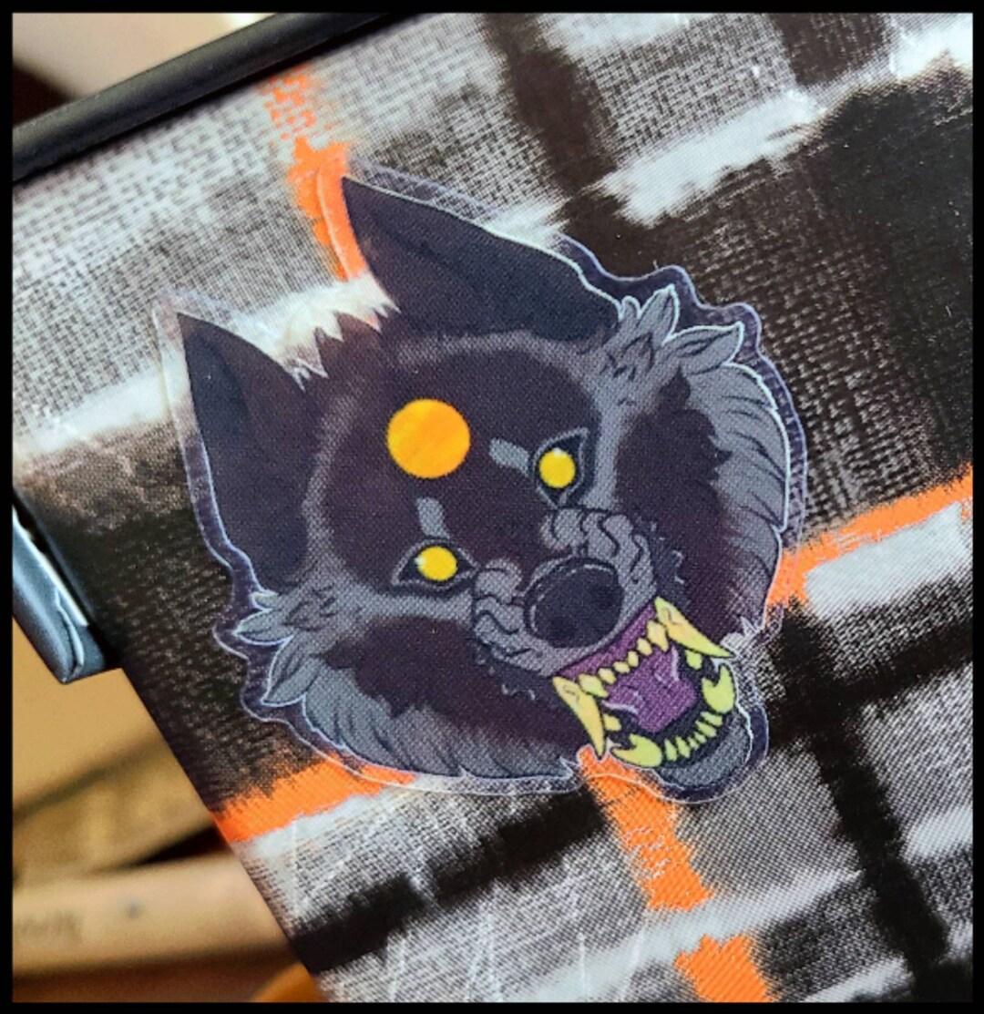 Small Werewolf Stickers - Etsy