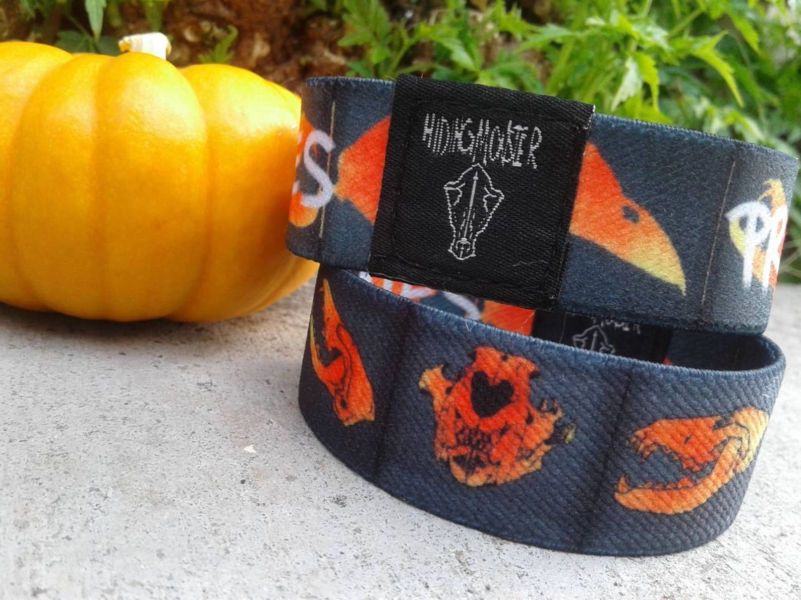 Predator Bones Elastic Wristband - Etsy