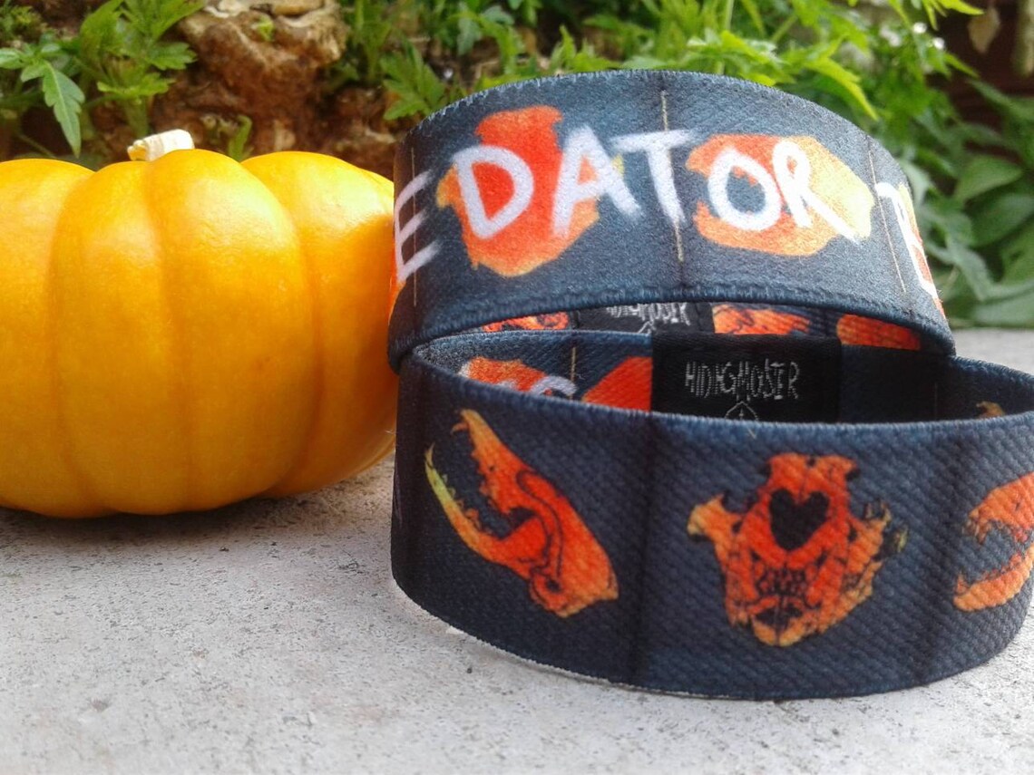 Predator Bones Elastic Wristband - Etsy