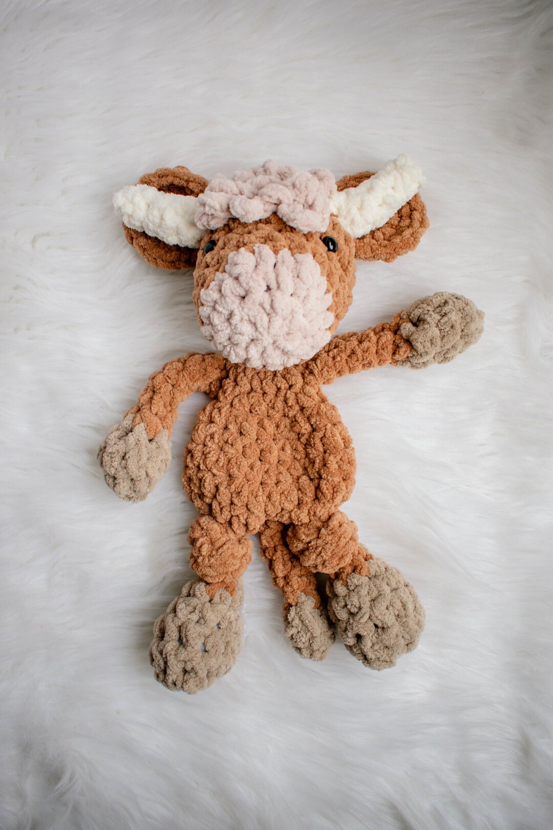 Highland Cow Stuffies/cow Lovey - Etsy