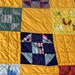 Gorgeous Vintage Cheddar Quilt 9 Patch Variation Quilt. - Etsy