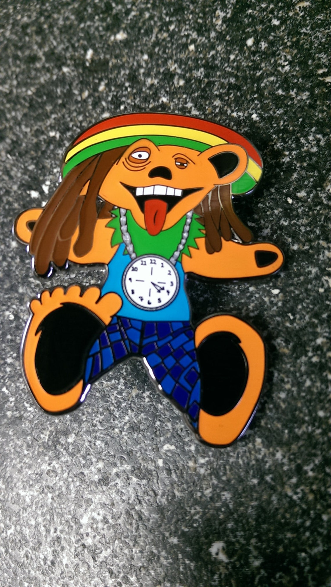 Rasta Dead Bear With a Wookiefoot - Etsy