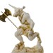 Minotaur Greek Mythology With Labrys Statue Gold Alabaster 5.9'' - Etsy