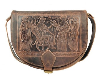 Greek Leather Bag - Etsy
