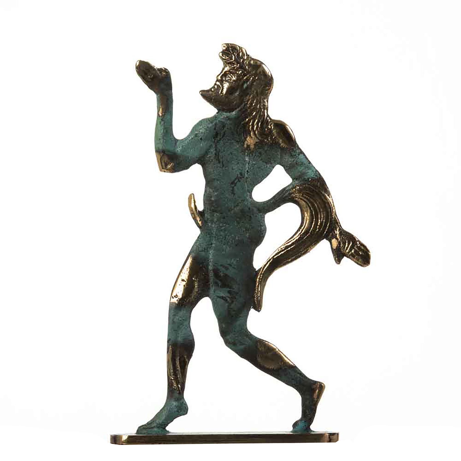 Satyr Pan Faun Hand Made Solid Bronze Erotic Sculpture | Etsy