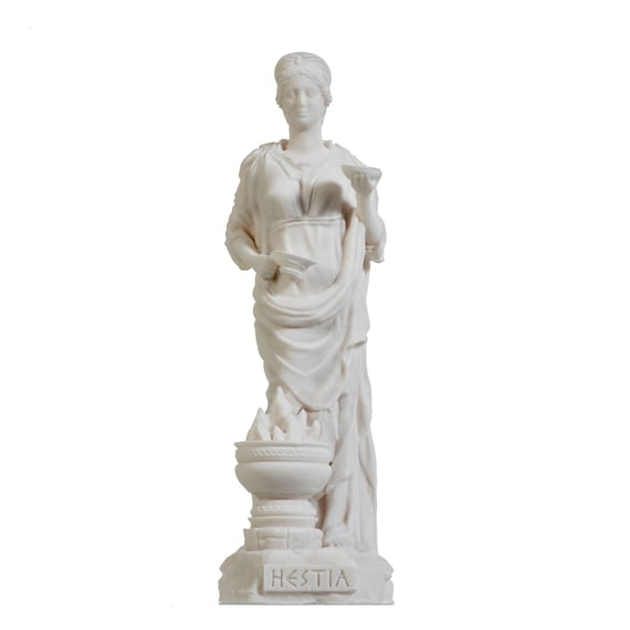 Hestia Goddess of the hearth home family and the state | Etsy