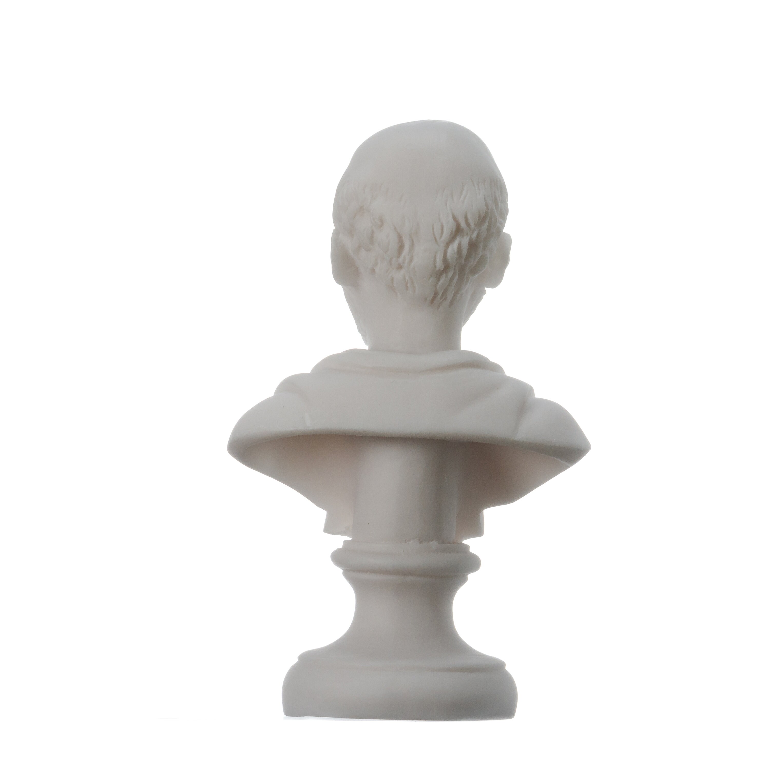 Hippocrates of Kos Father of Medicine Alabaster Statue Bust - Etsy