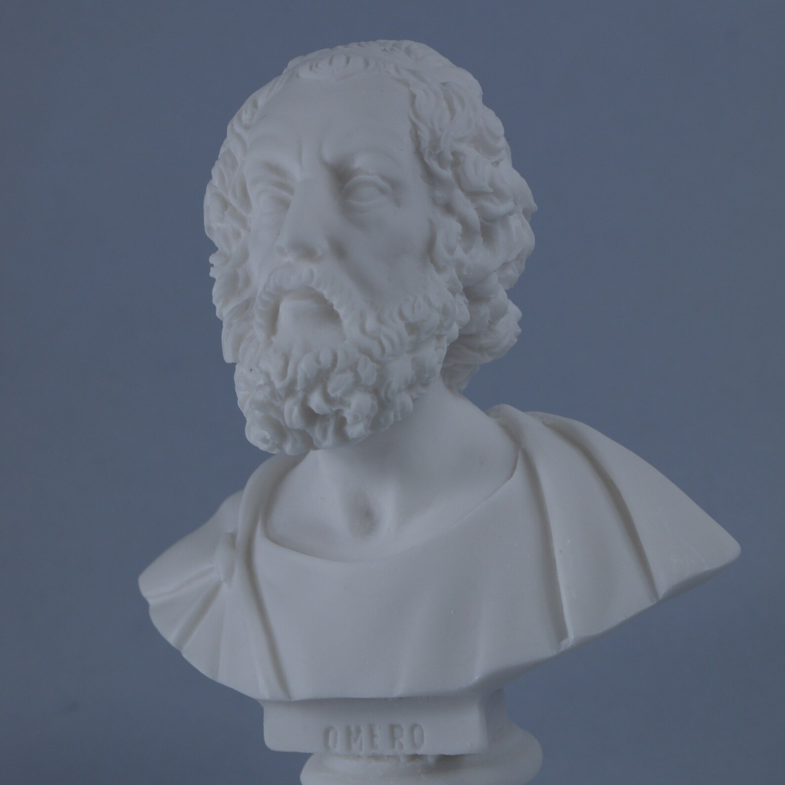 Homer Greek Bust Sculpture Classical Statue Antique Finish - Etsy