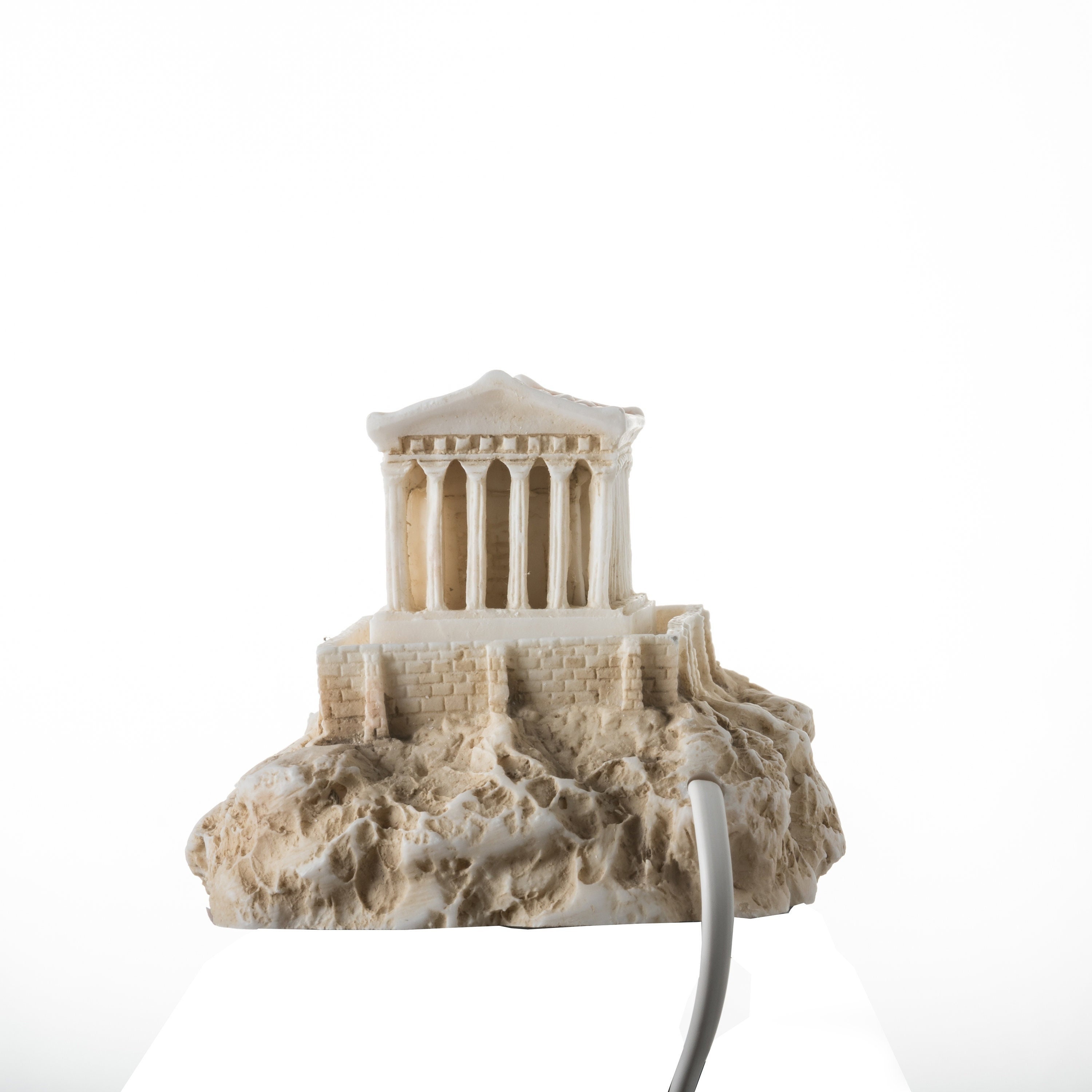 Parthenon Temple With Night Lamp Temple of Goddess Athena Gold - Etsy