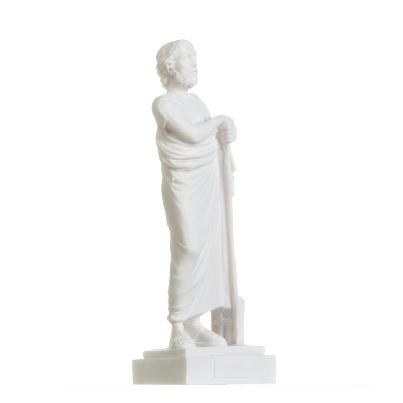 Homer Greek Poet Figurine Ancient Greece Sculpture Alabaster - Etsy