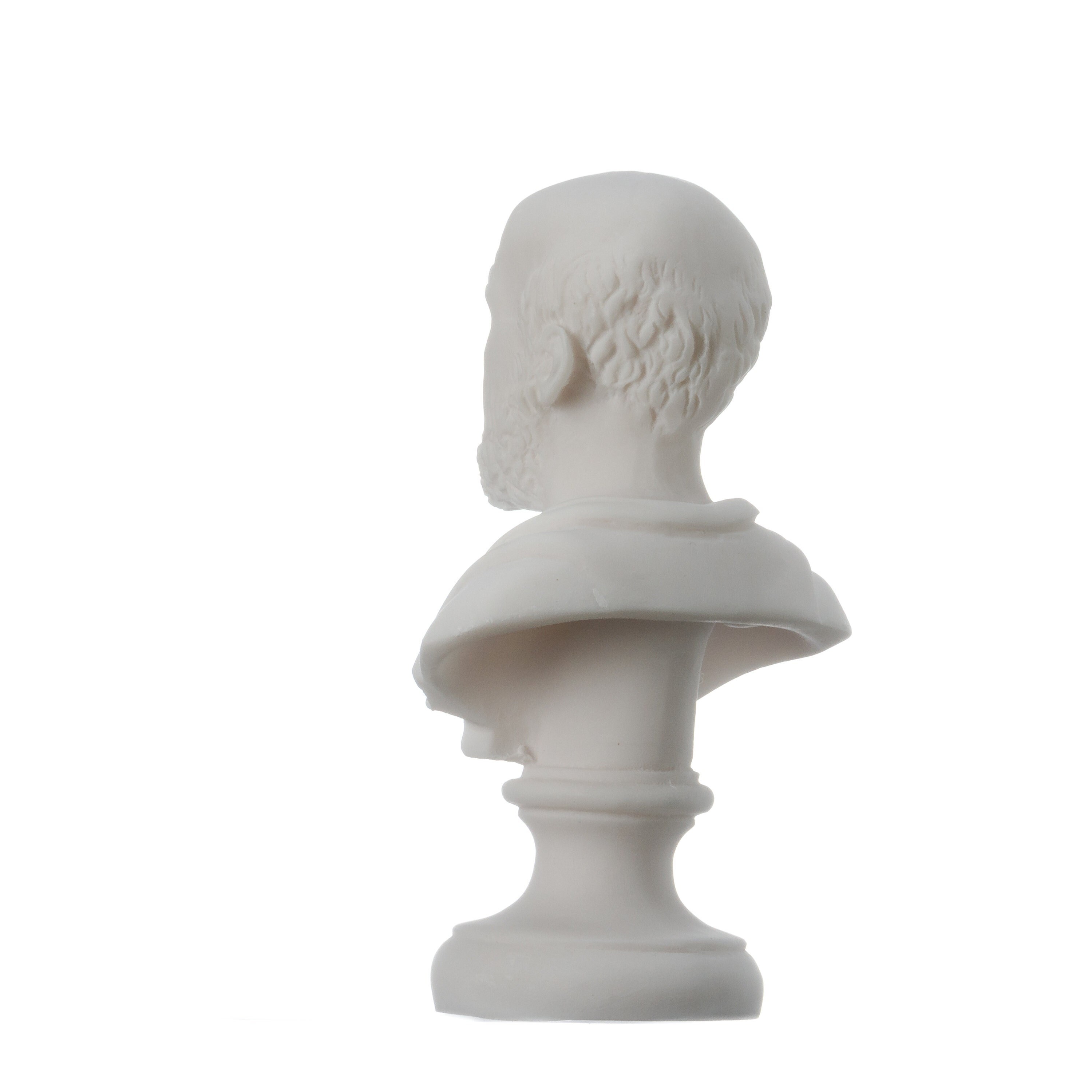 Hippocrates of Kos Father of Medicine Alabaster Statue Bust - Etsy