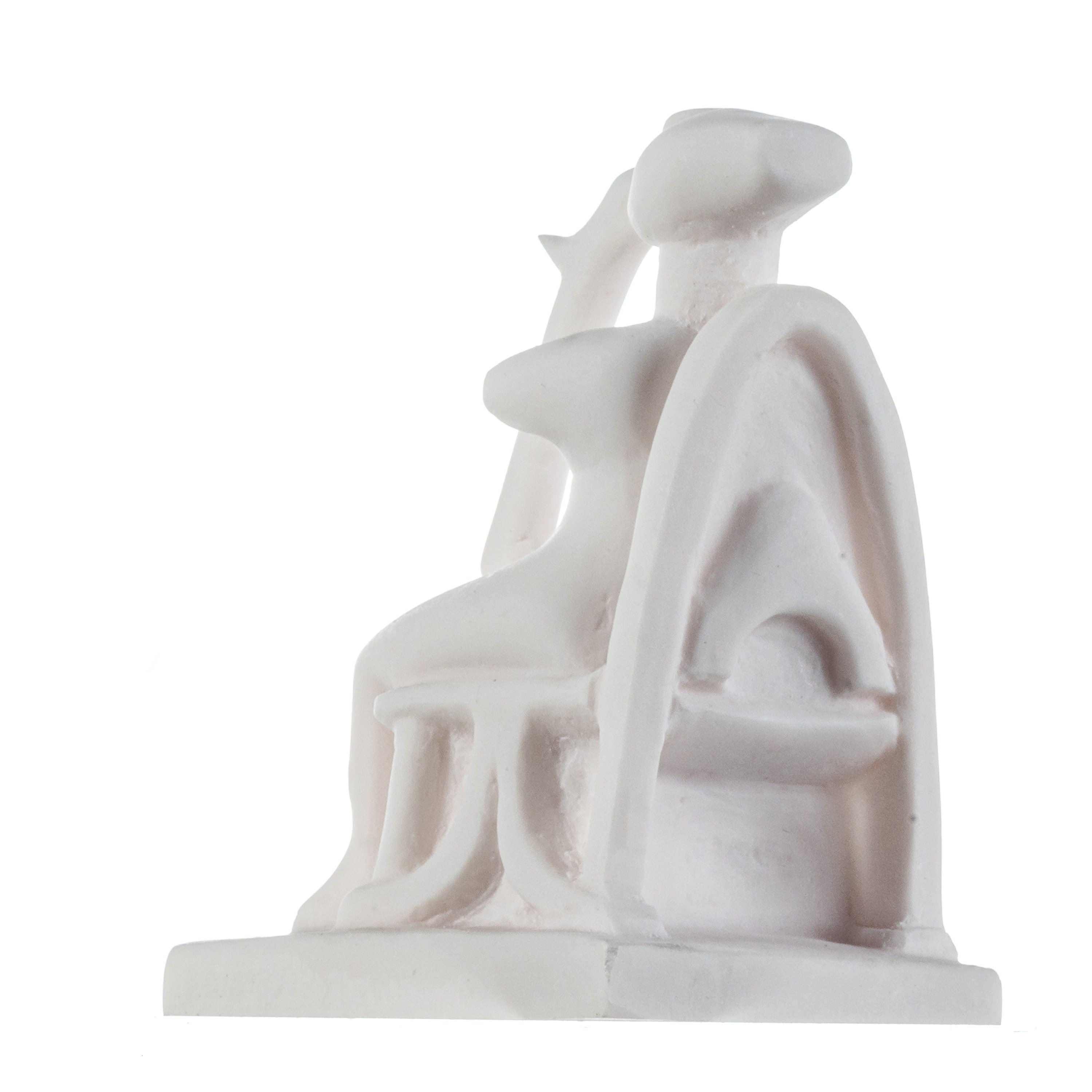 Cycladic Art Keros Harpist Cycladic Idol Alabaster Statue - Etsy