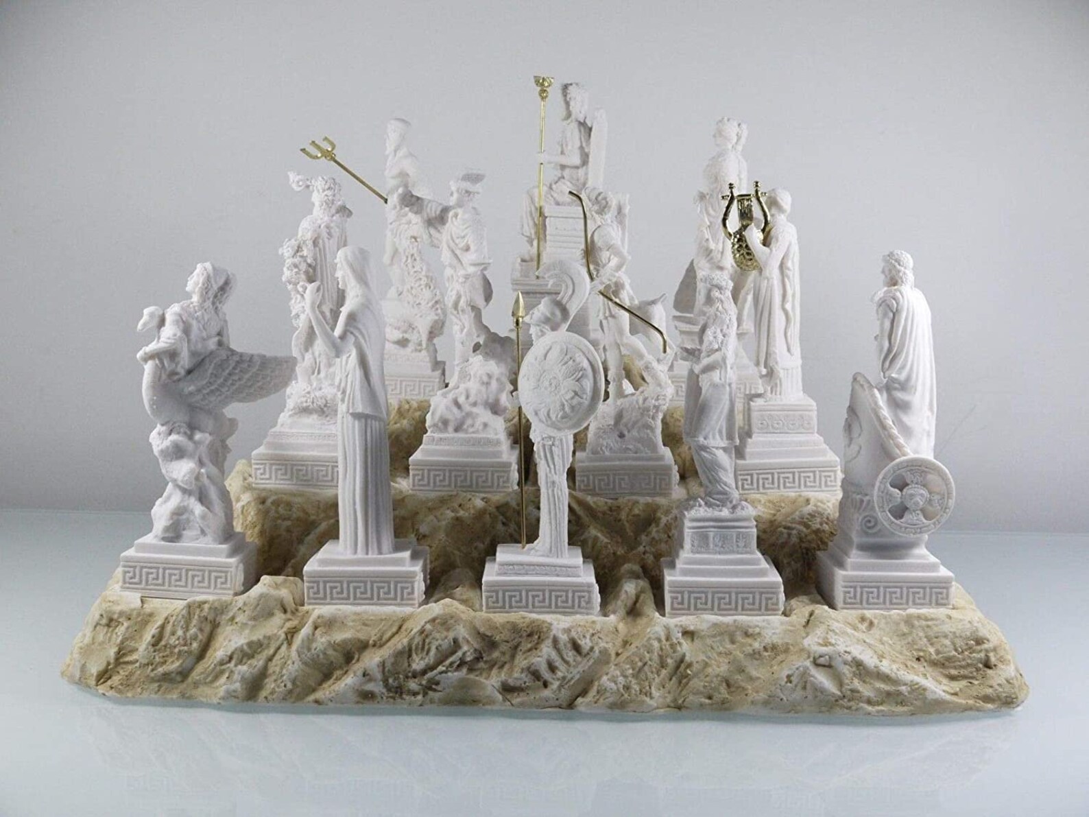 Base of The 12 Olympian Gods of Mount Olympus | Etsy