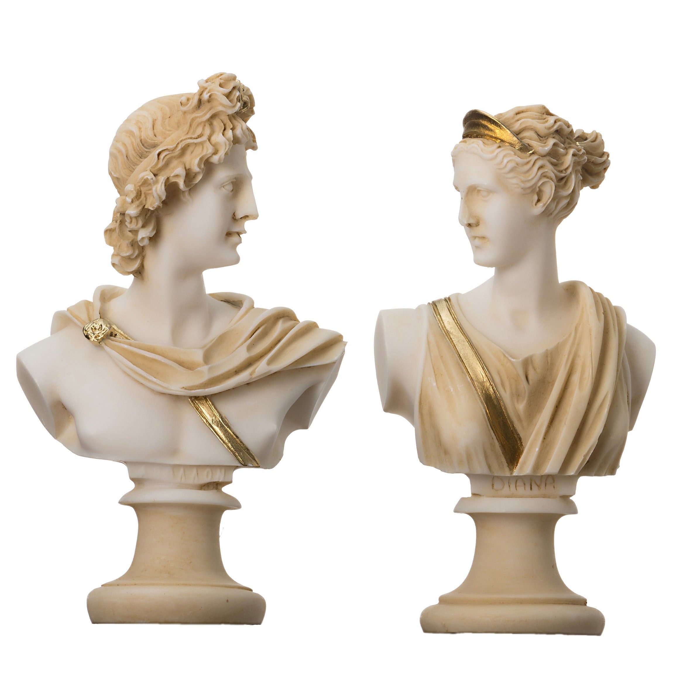 Artemis And Apollo Statue