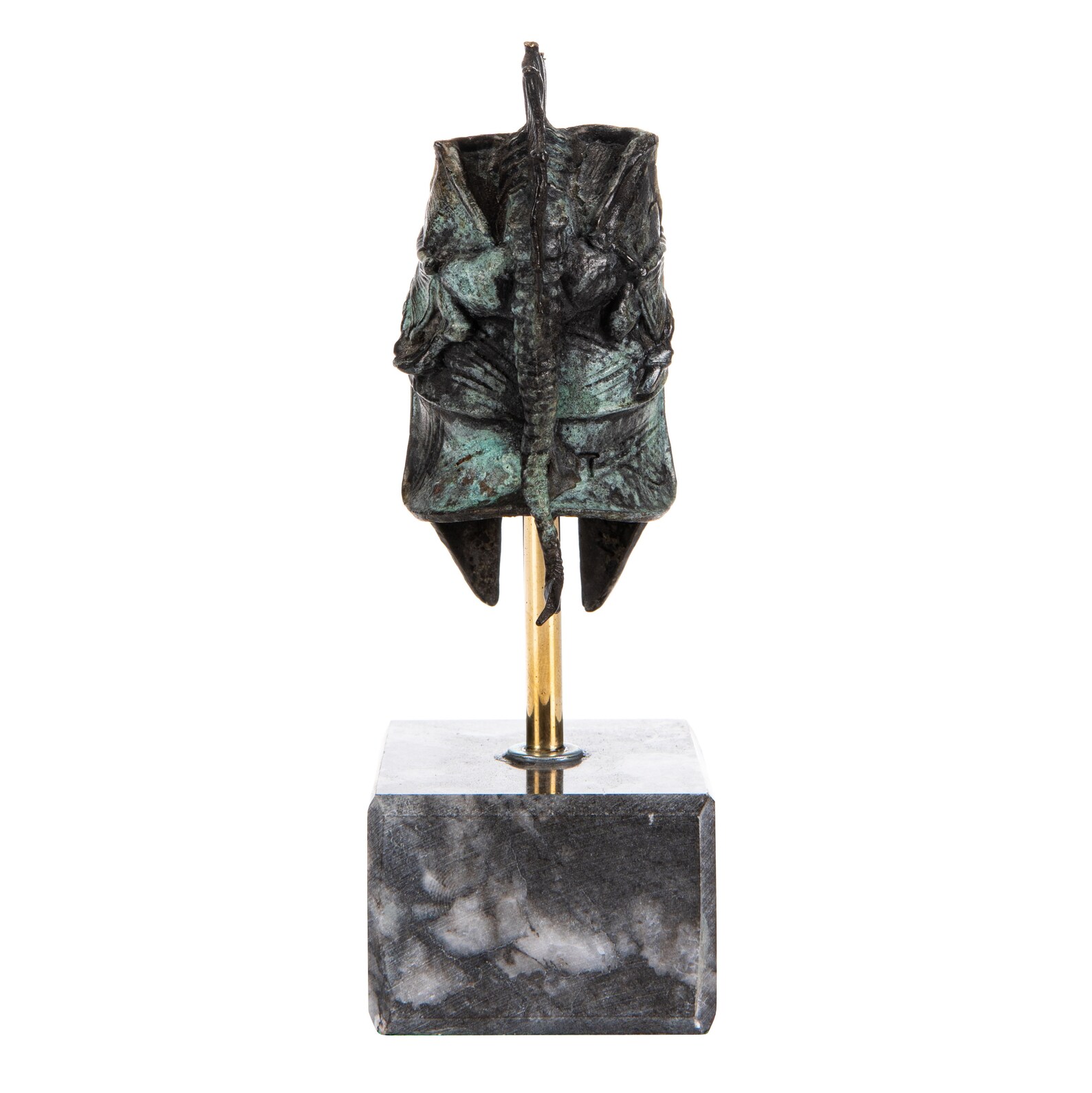 Spartan Helmet Aristocrats With Dragon Ancient Greek Solid Bronze ...