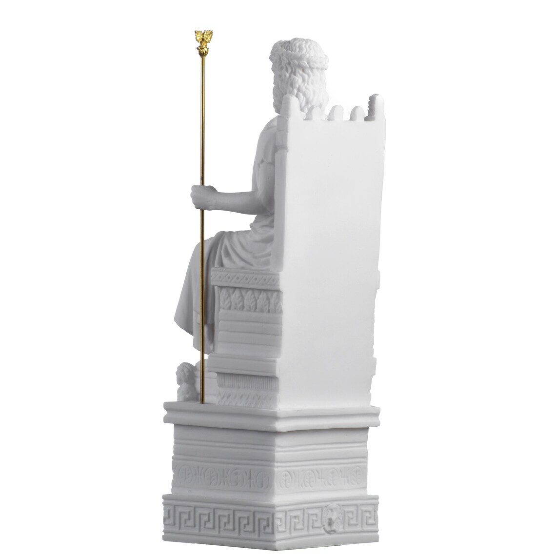 Zeus on Throne Jupiter God Greek Roman Statue Art Sculpture | Etsy