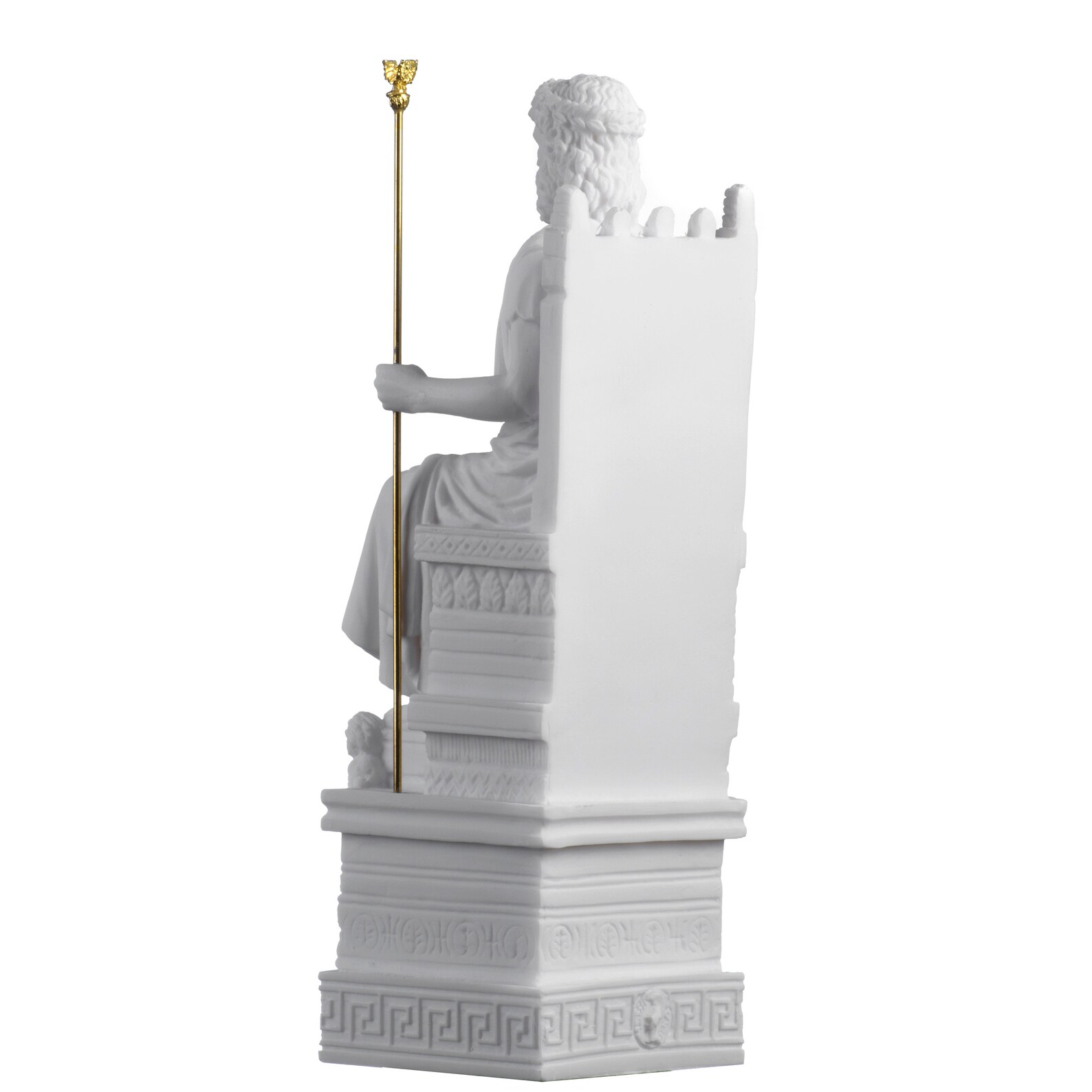 Zeus on Throne Jupiter God Greek Roman Statue Art Sculpture | Etsy