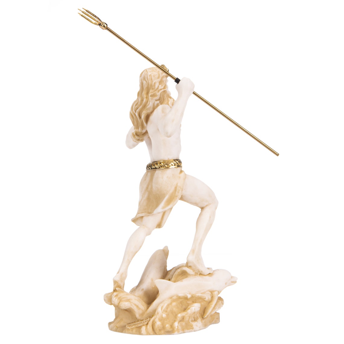 Poseidon Greek God of the Sea With Trident Statue Figurine - Etsy