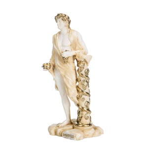 Dionysus Statue Bacchus Greek God of Wine Grape-harvest Alabaster ...