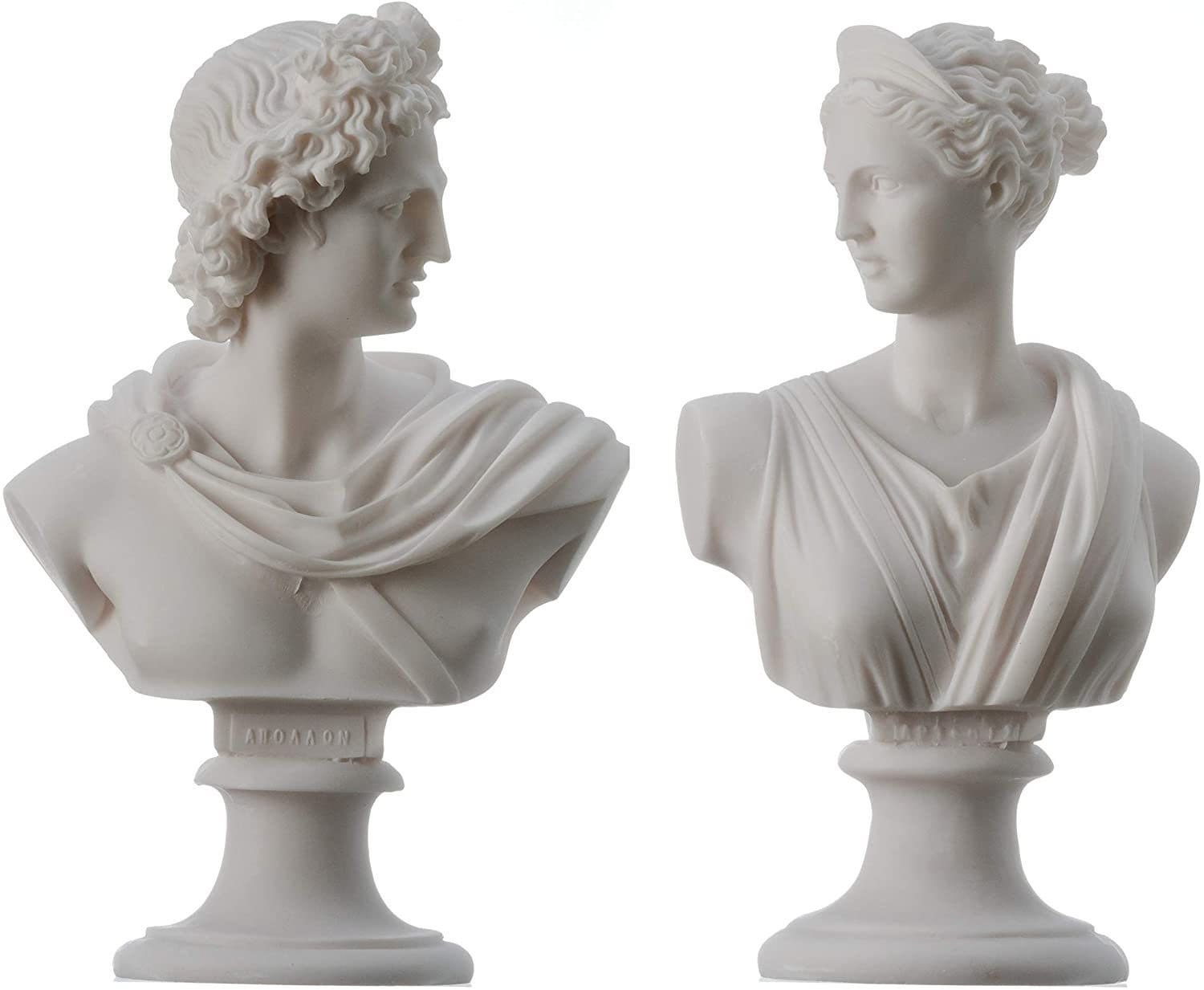 Apollo And Artemis Statues