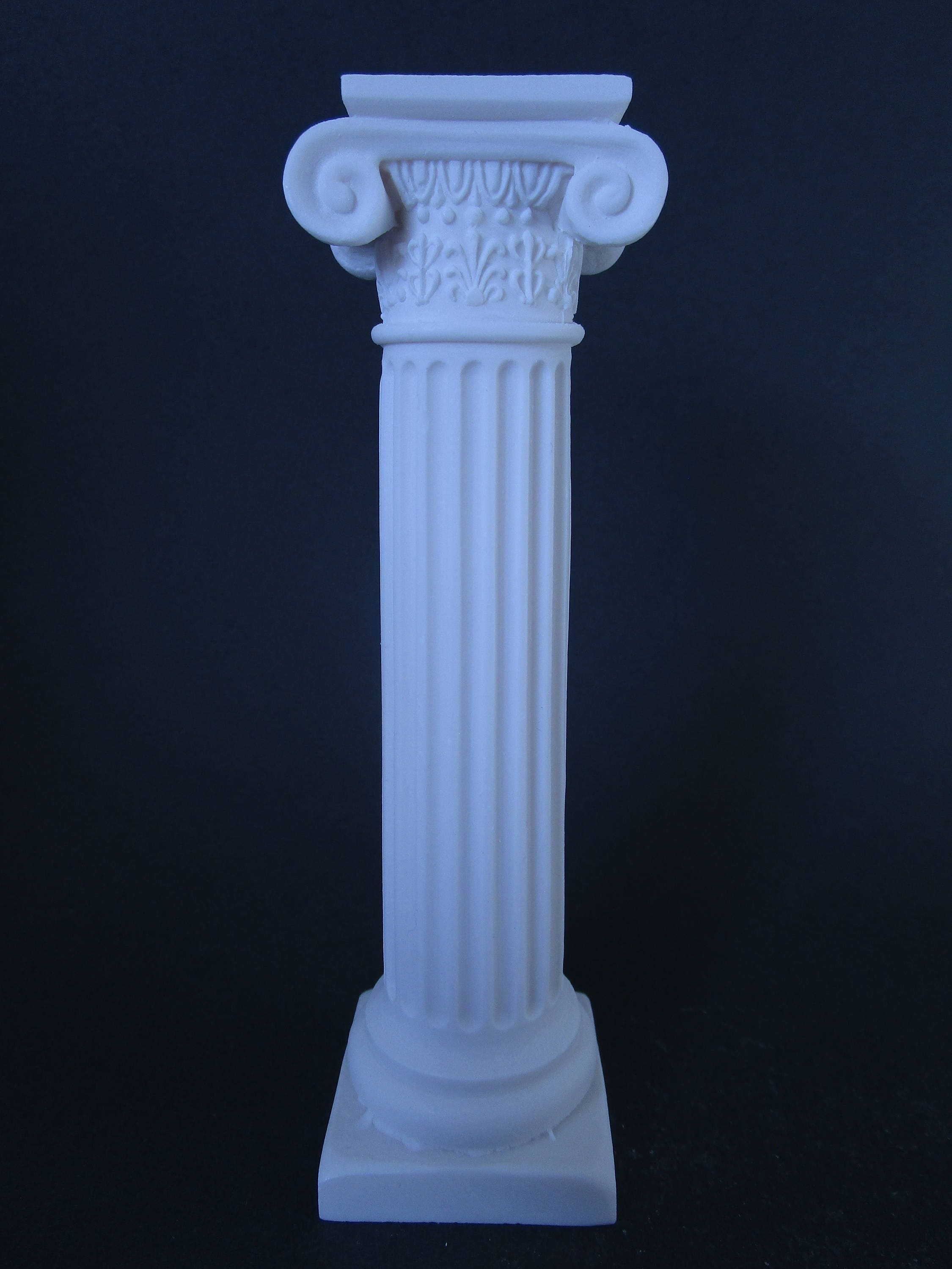 Greek Column Ionic Order Ancient Decoration Architecture Alabaster 6.7 ...