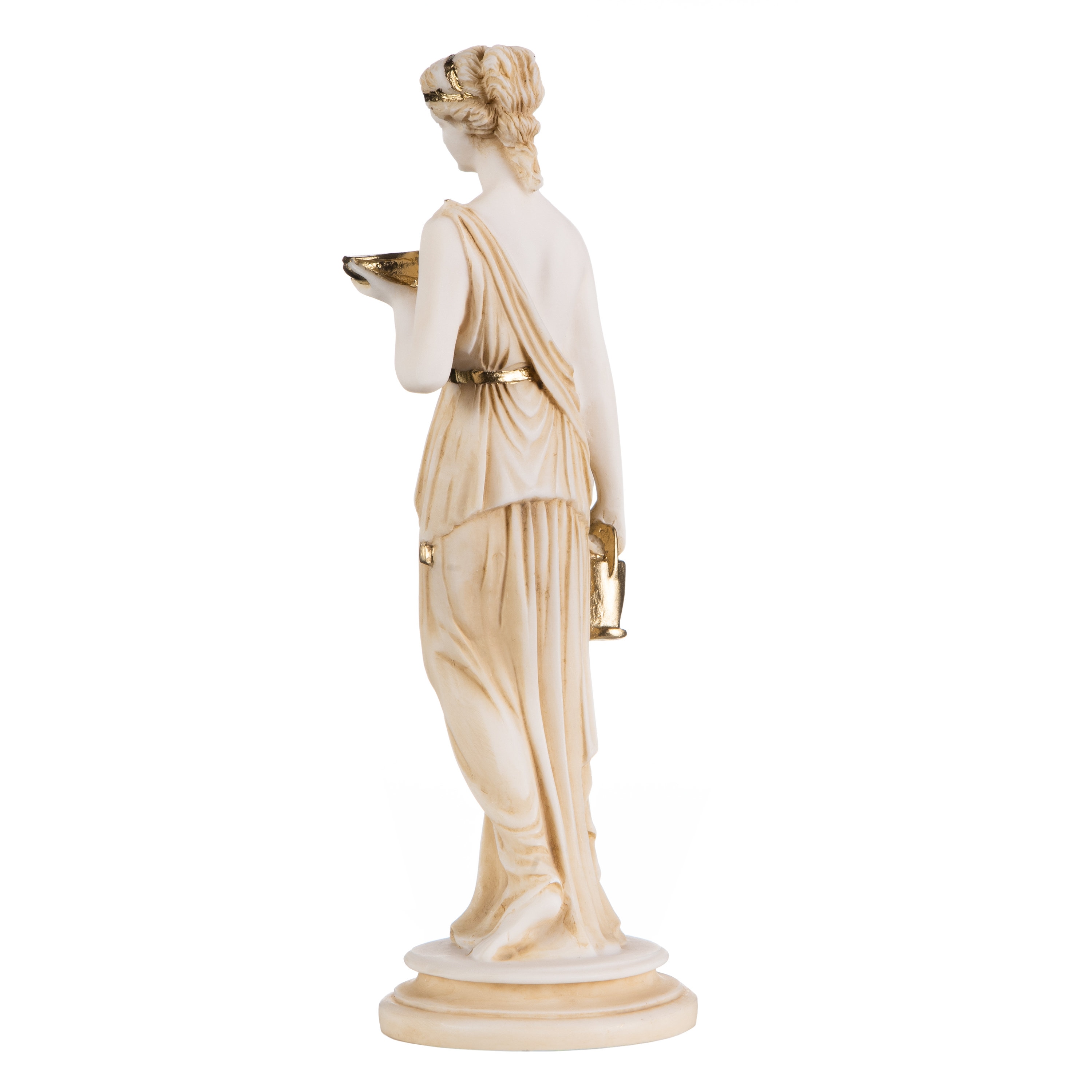 Hebe Youth Goddess Female Figure Cupbearer Mythology Alabaster Statue ...