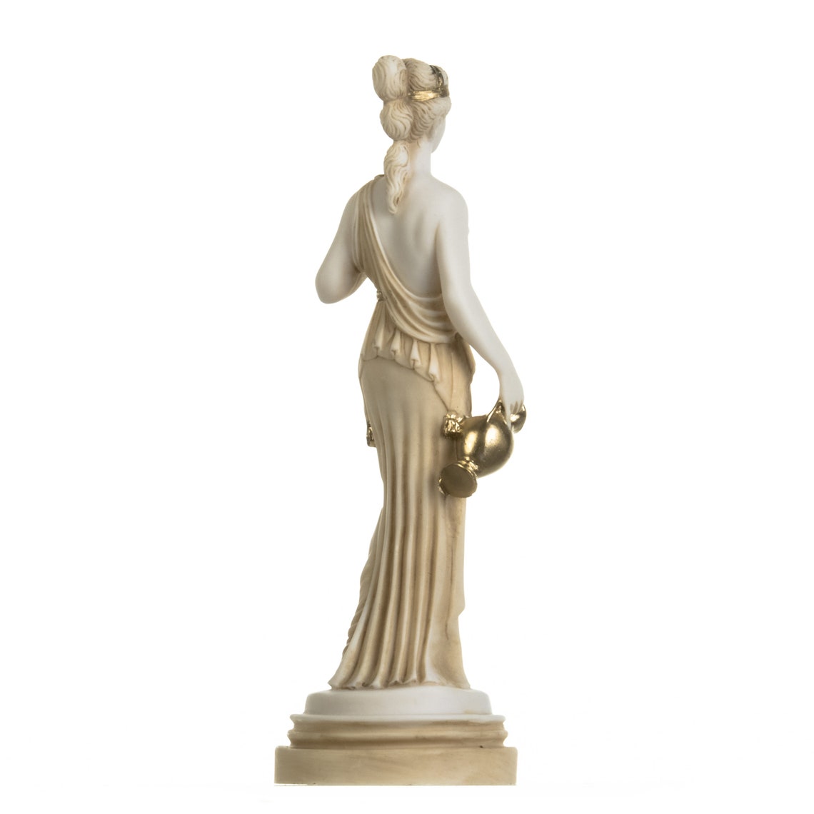 Hebe Youth Goddess Female Figure Cupbearer Mythology Alabaster Statue ...