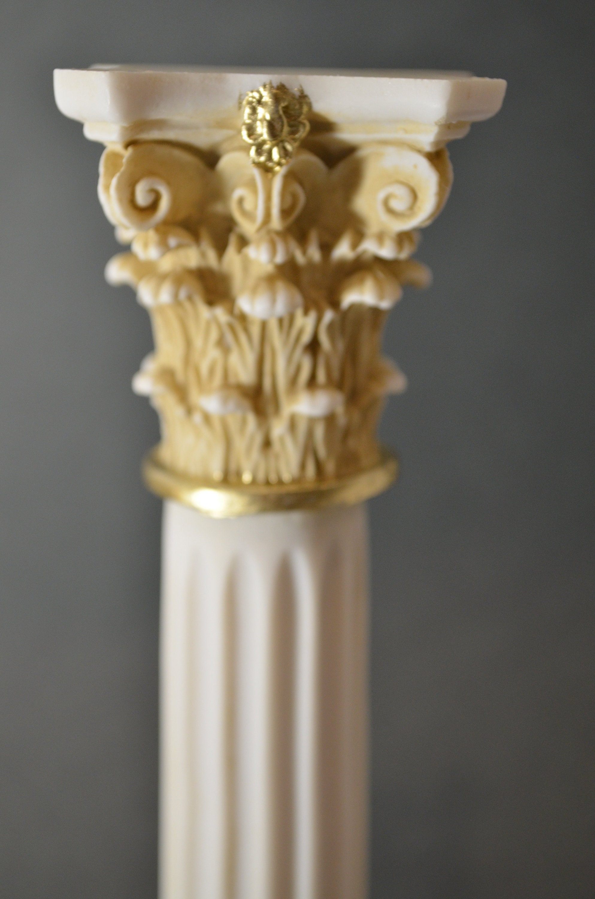 Corinthian Order Ancient Greek Column Aged Architecture Alabaster 8.26 ...