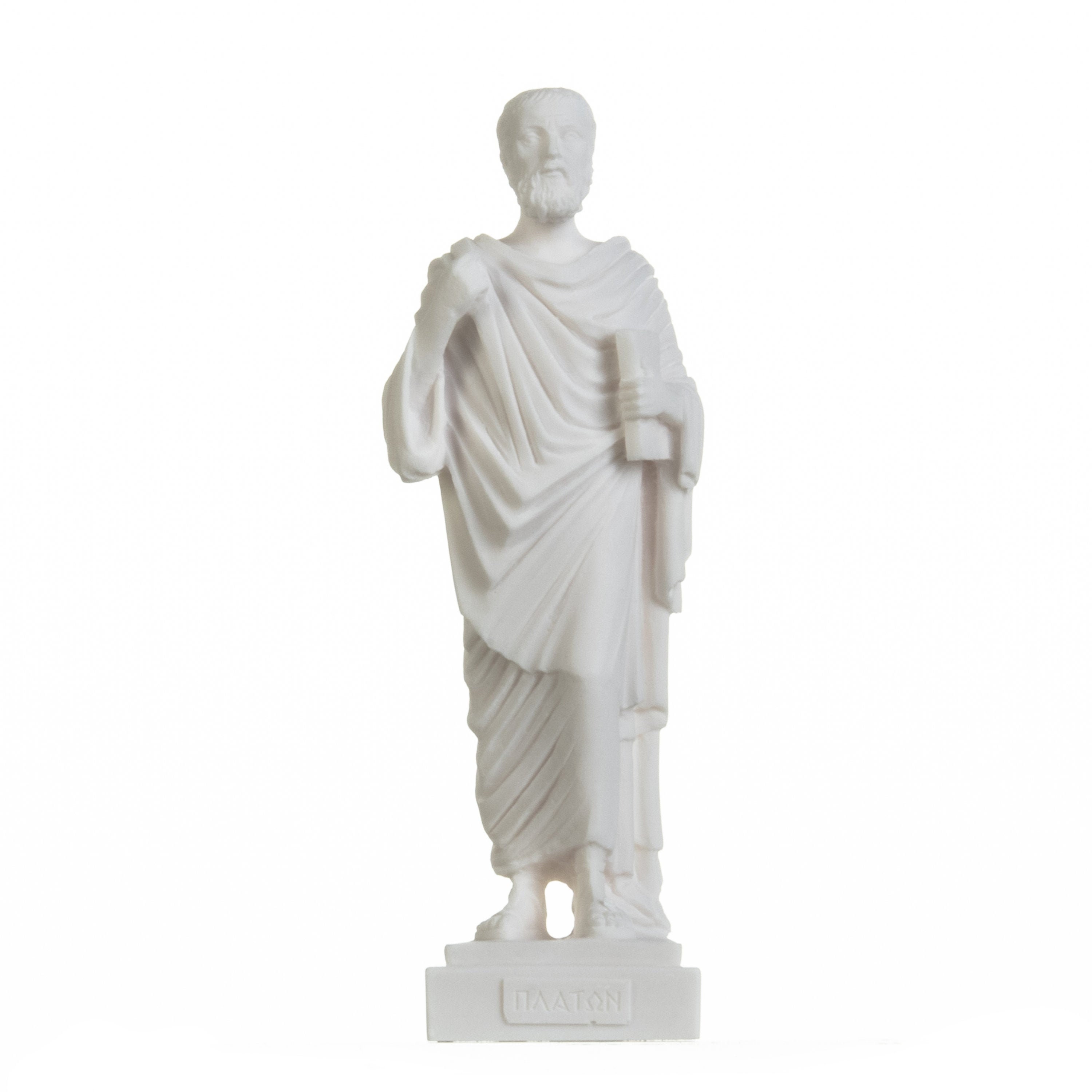 Plato Greek Father of Philosophy Figurine Alabaster Statue | Etsy