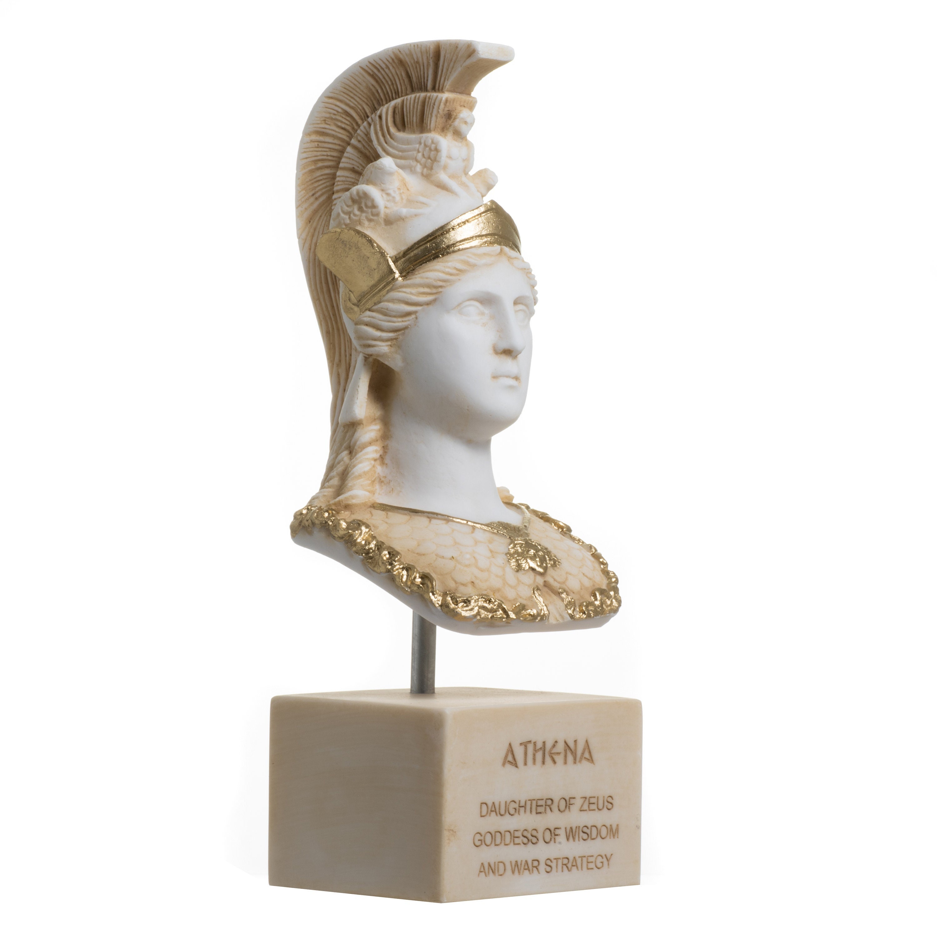 Athena Greek Goddess Of Wisdom And War Statue