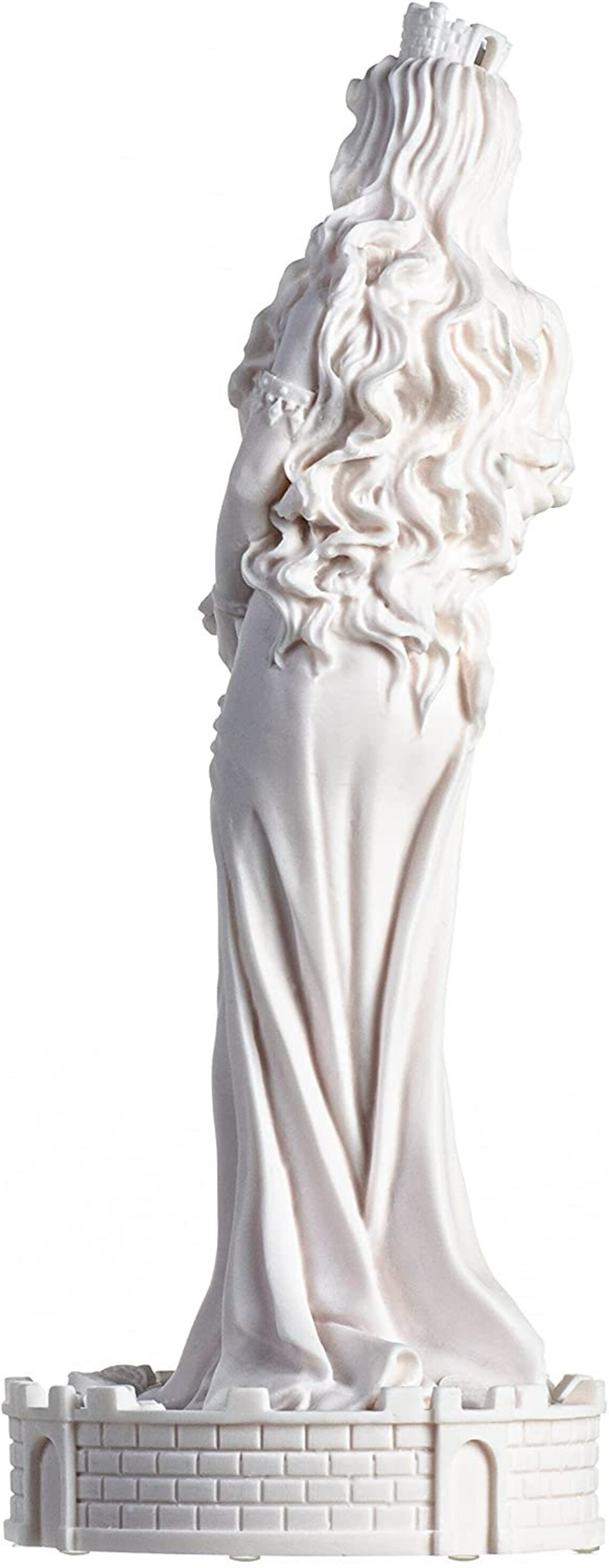 Goddess of Wealth Tyche Lady Luck Fortuna Statue Alabaster - Etsy