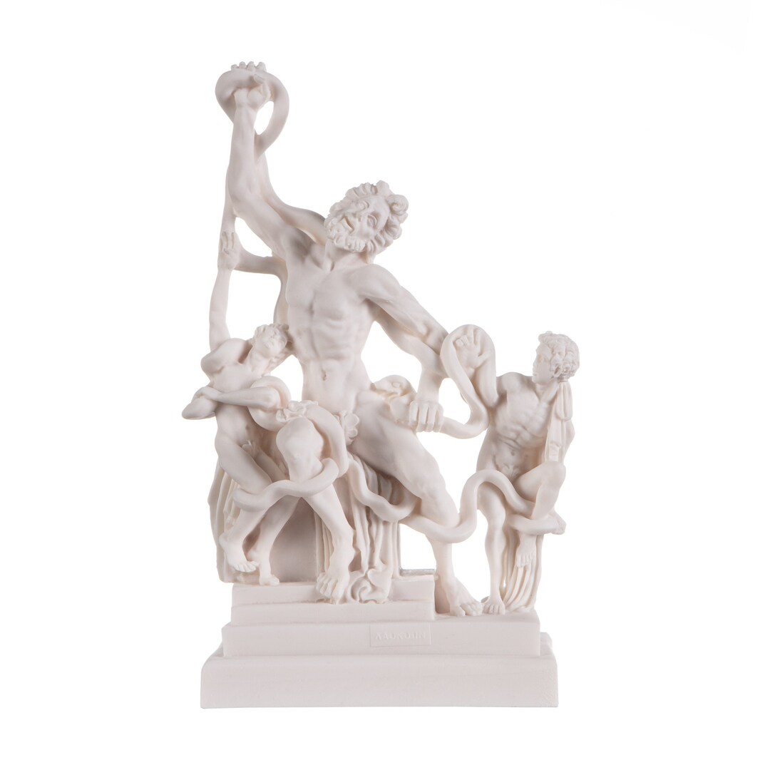 Laocoön and His Sons With Serpents Greek Mythology Trojan Priest ...