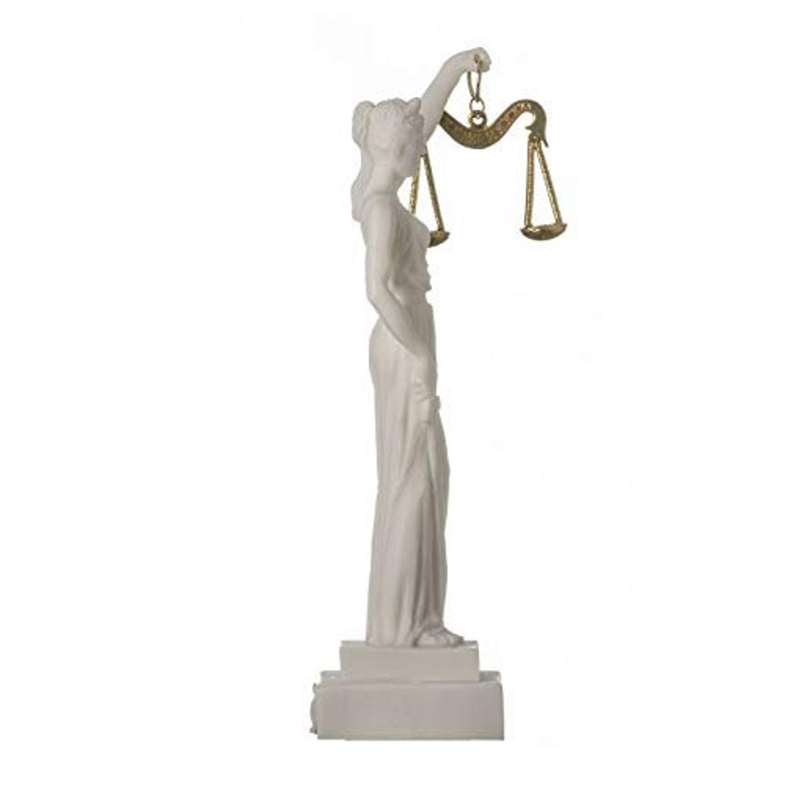 Greek Goddess Themis Statue Figurine Blind Lady Justice | Etsy