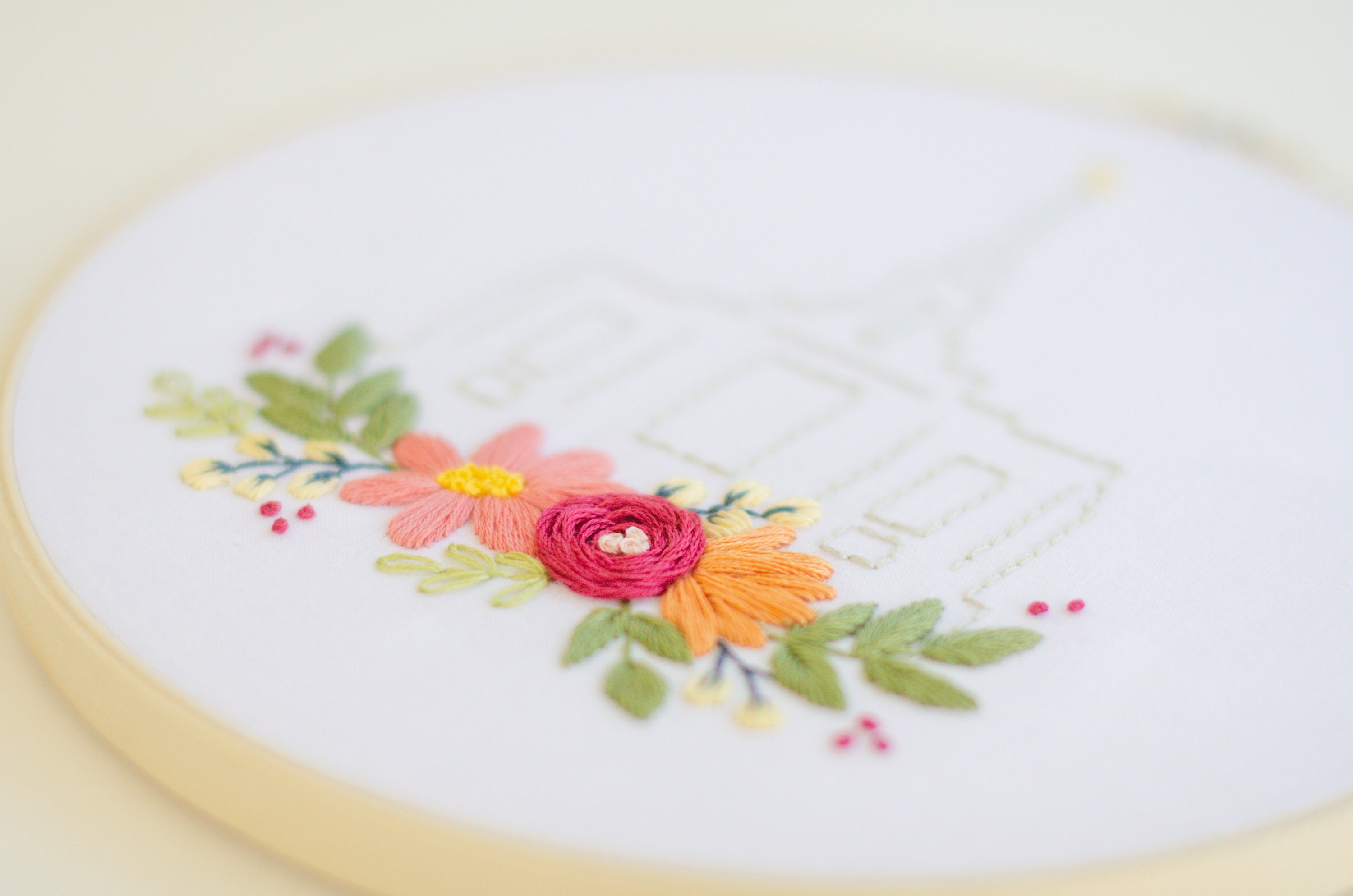 Ogden LDS Temple Hand Embroidery Pattern - Digital PDF Download, Ogden ...
