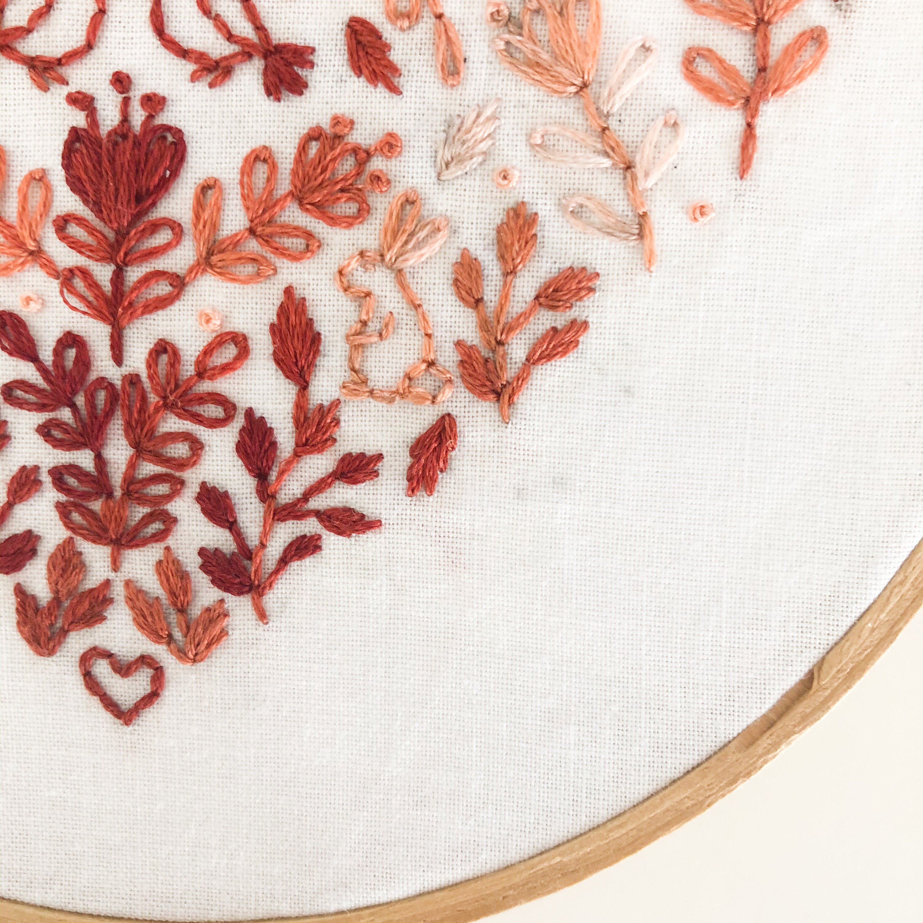 Folk Art Love Hand Embroidery Pattern Digital PDF Pattern | Etsy