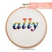 Pride Ally Hand Embroidery Pattern, Digital PDF Downloadable Pattern ...