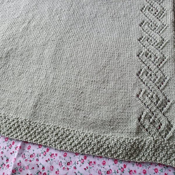 Knitting Pattern Sea Shells and Scallops Blankets/afghans/pram Covers ...