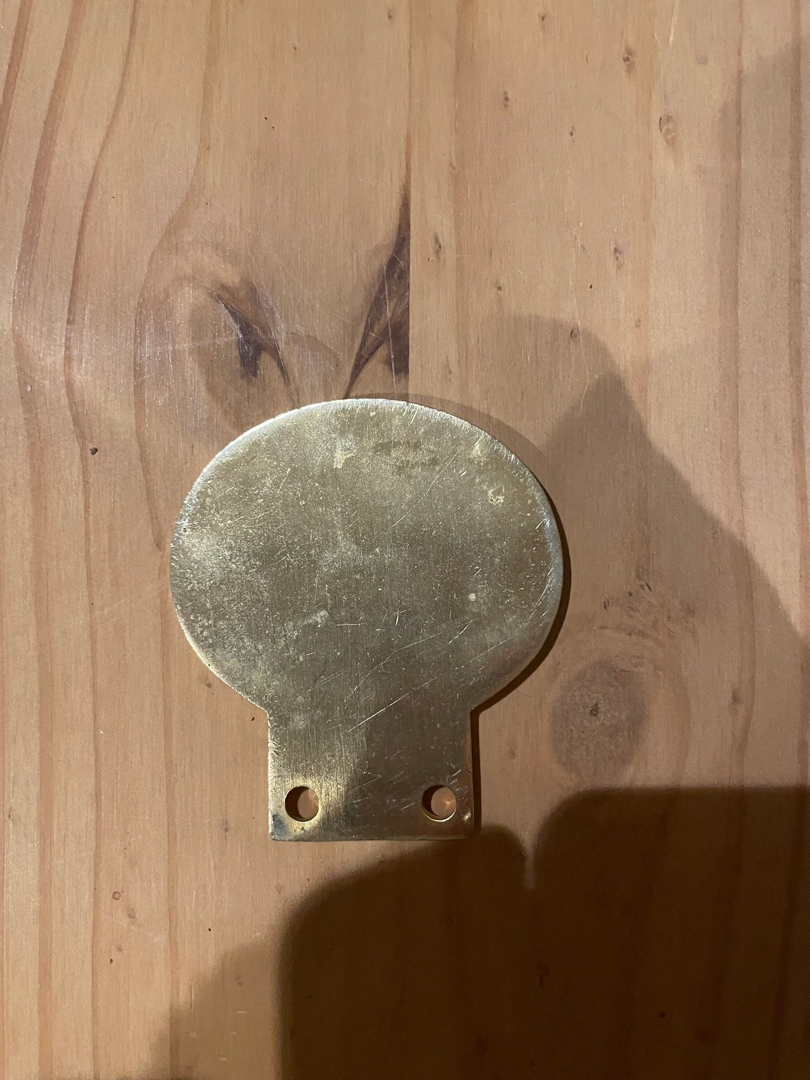 Vintage antique Riley Motor Automobile Enamel & Brass Bumper or Bar ...