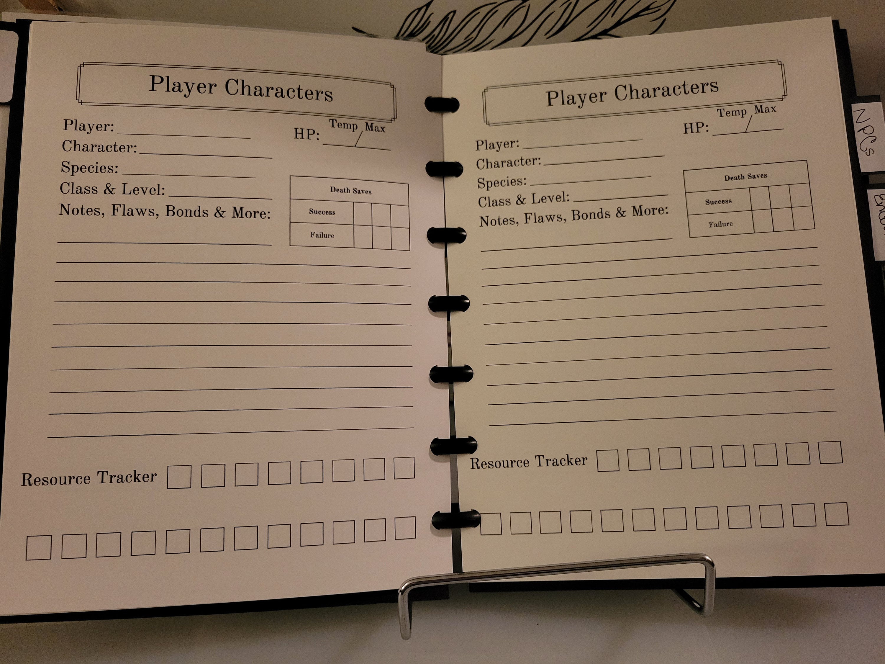Dnd 5e DM/GM Notebook - Etsy