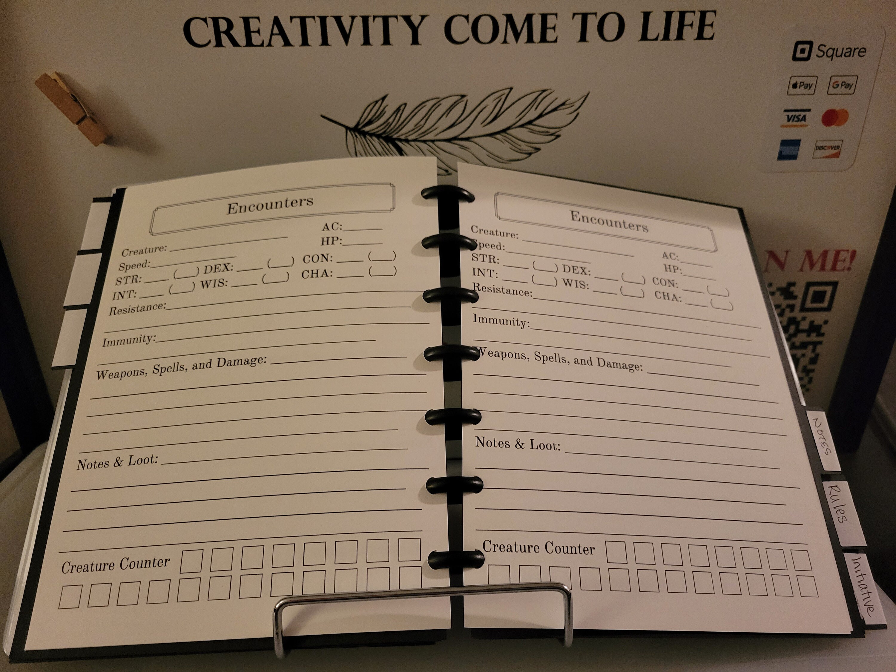 Dnd 5e DM/GM Notebook - Etsy